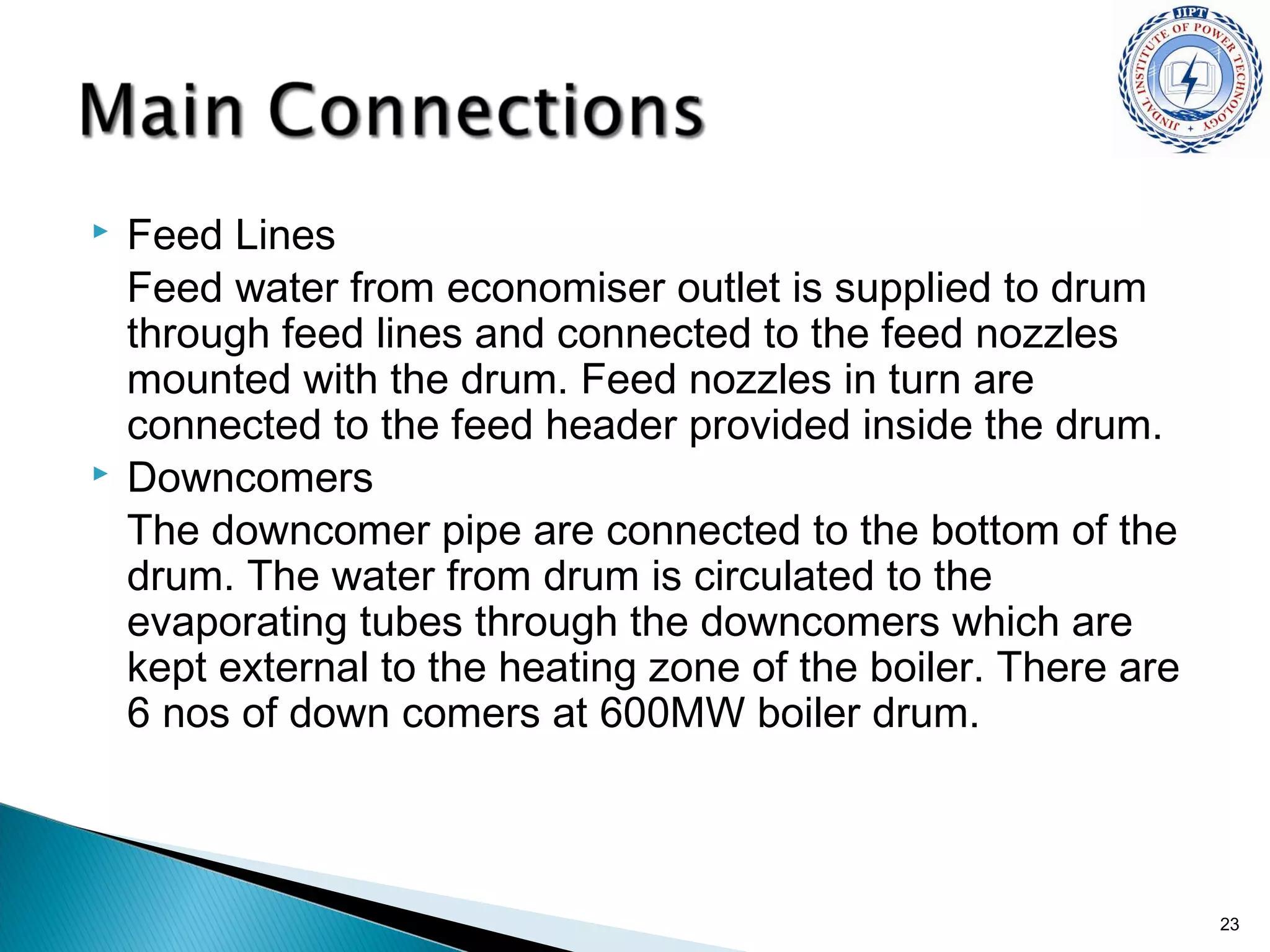 Boiler Drum And Its Internals | PPT
