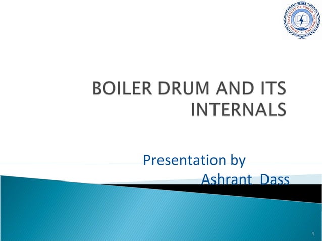 Boiler Drum And Its Internals | PPT | Chemistry | Science
