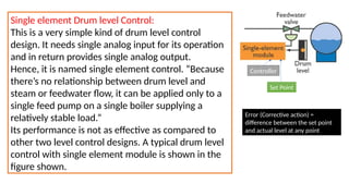 Boiler Drum Level Control.pptx for power plant personnel | PPTX