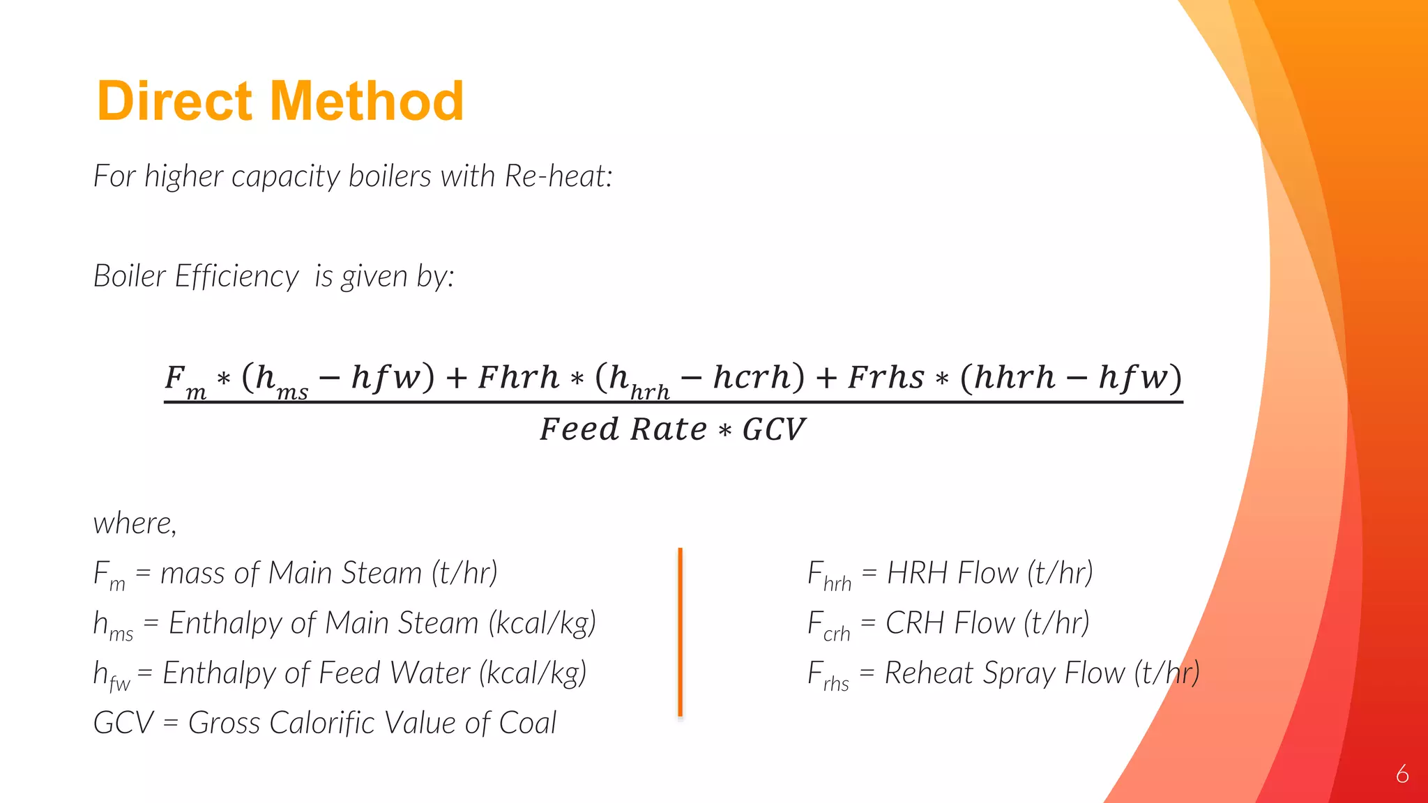 Boiler Efficiency Calculation by Direct & Indirect Method | PPTX
