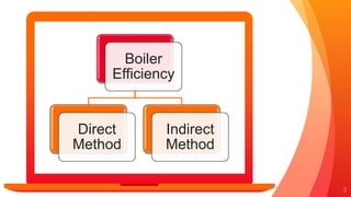 Boiler Efficiency Calculation by Direct & Indirect Method | PPTX
