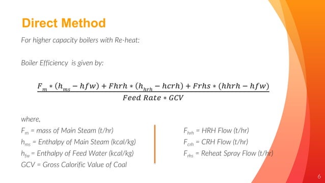 Boiler Efficiency Calculation by Direct & Indirect Method | PPTX ...