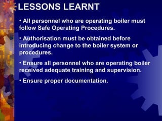 Boiler explosion at exxon mobil singapore | PPS