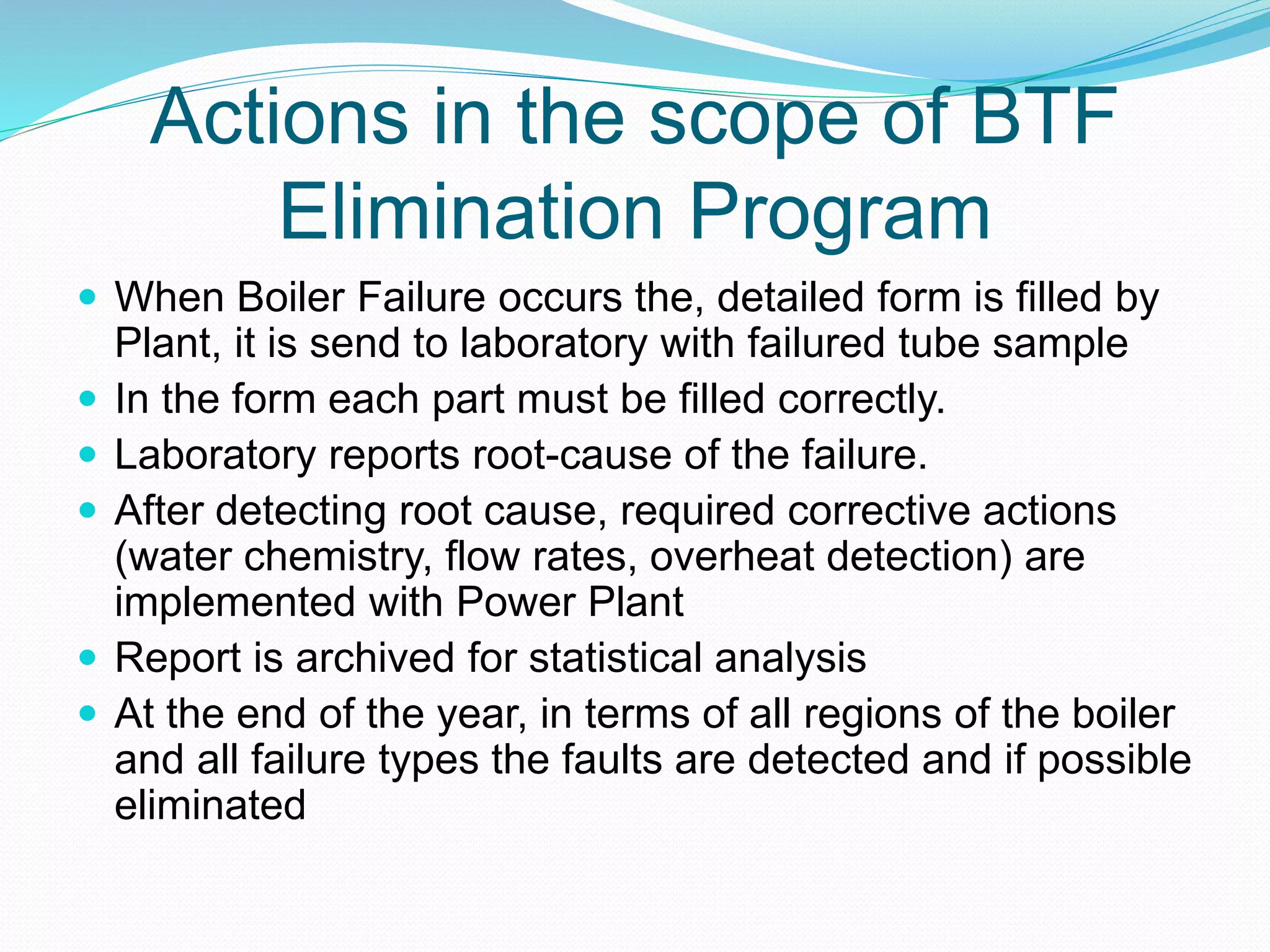 Boiler failure elimination program | PPTX