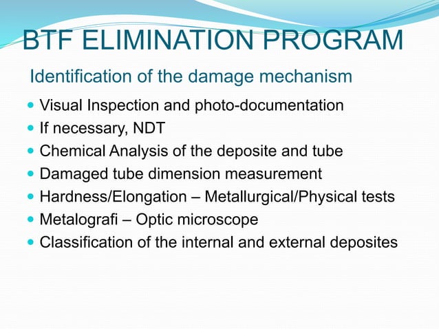 Boiler failure elimination program | PPT