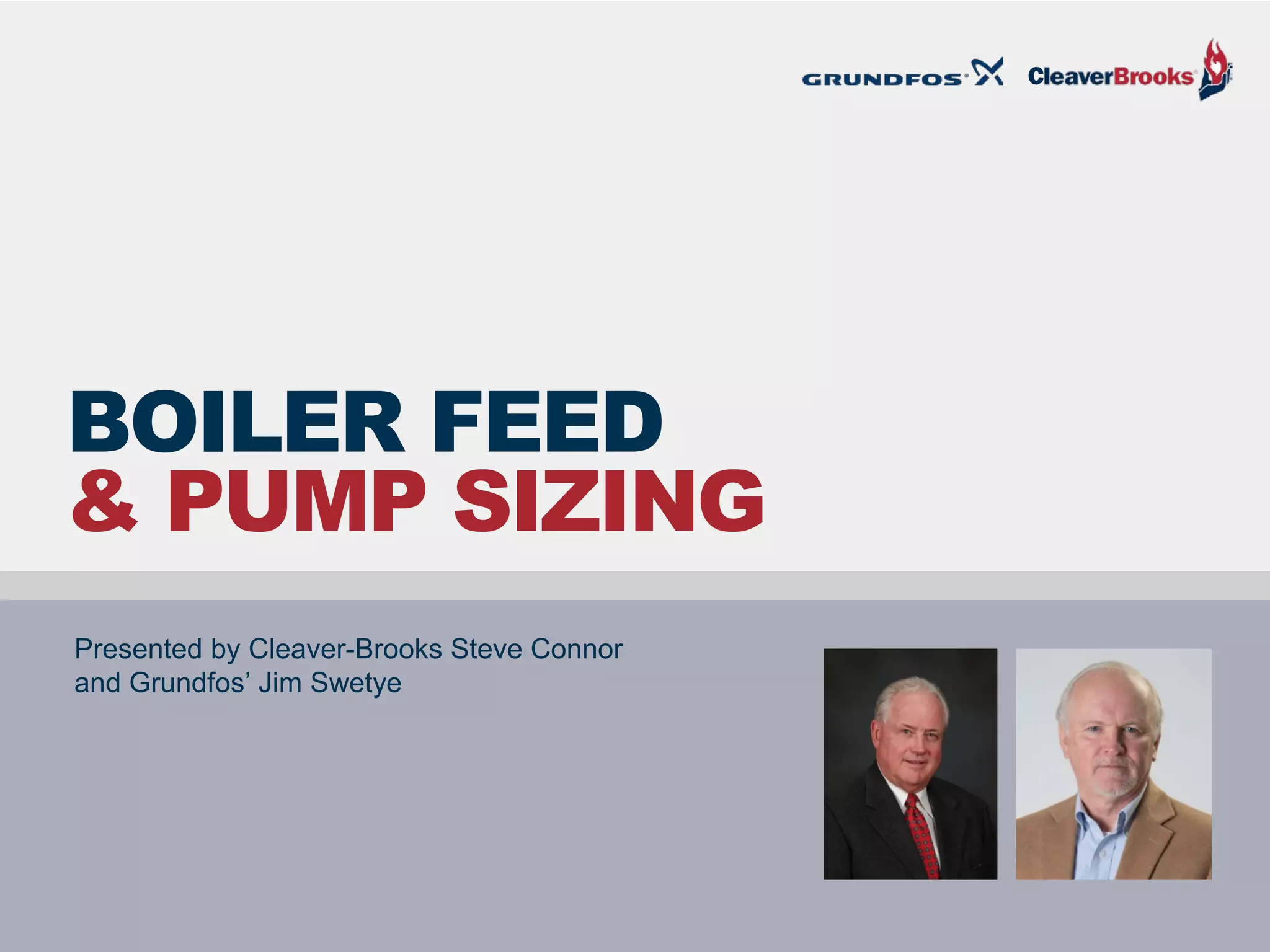 Boiler feed and pump sizing c-b and grundfos july 2016(1) | PDF