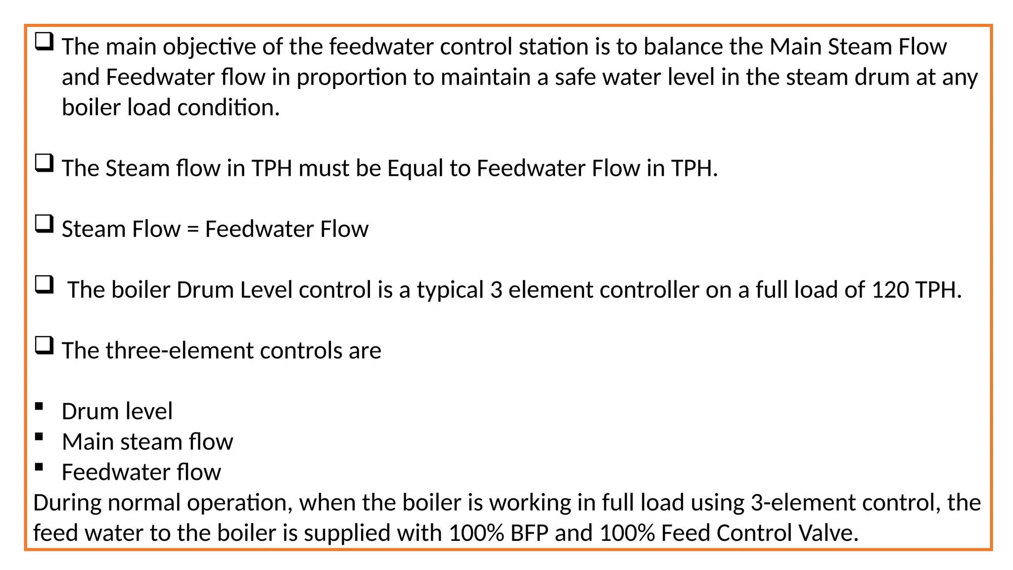 Boiler Feed Regulating Valves.pptx for plant personnel | PPTX