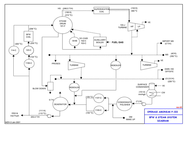 Boiler feed water(bfw) & steam system revisi | PPT