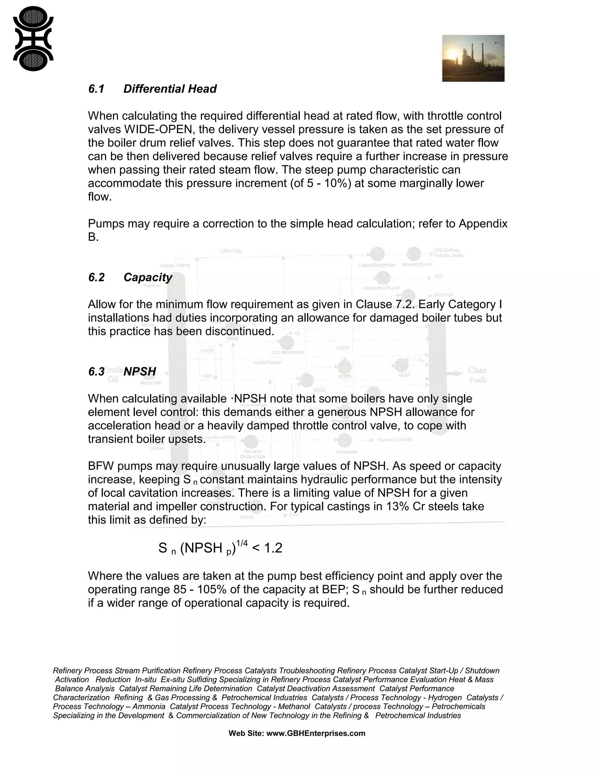 Boiler Feedwater Pumps | PDF
