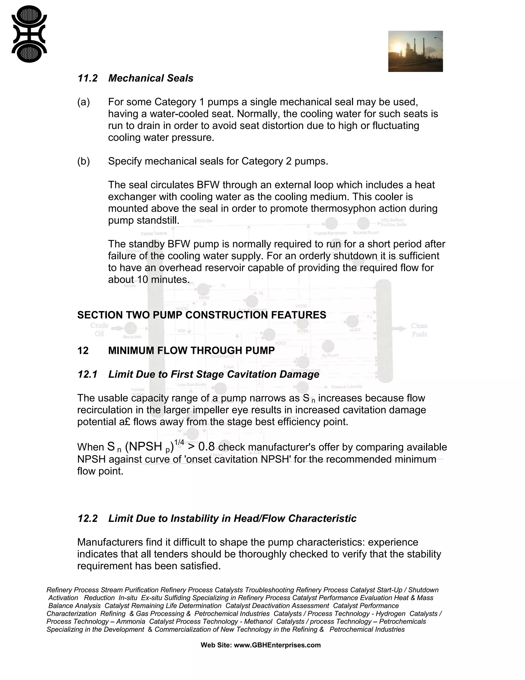 Boiler Feedwater Pumps | PDF