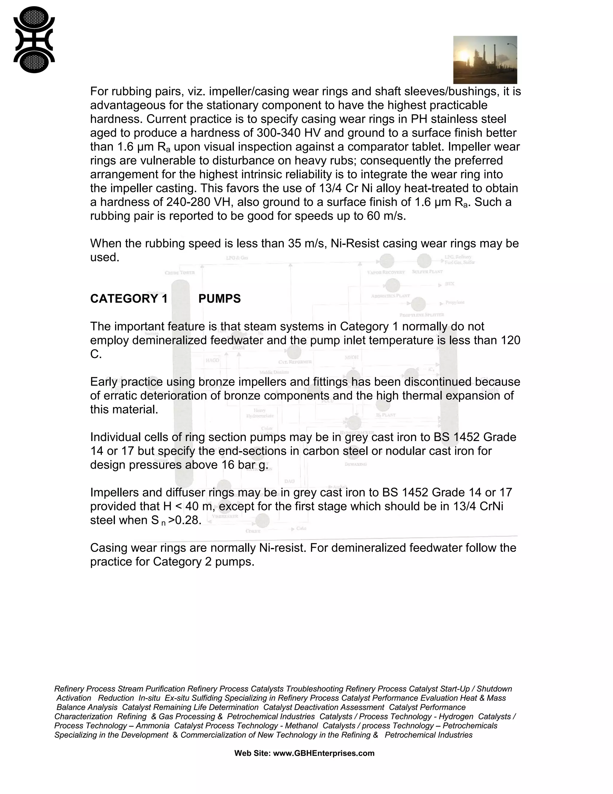 Boiler Feedwater Pumps | PDF