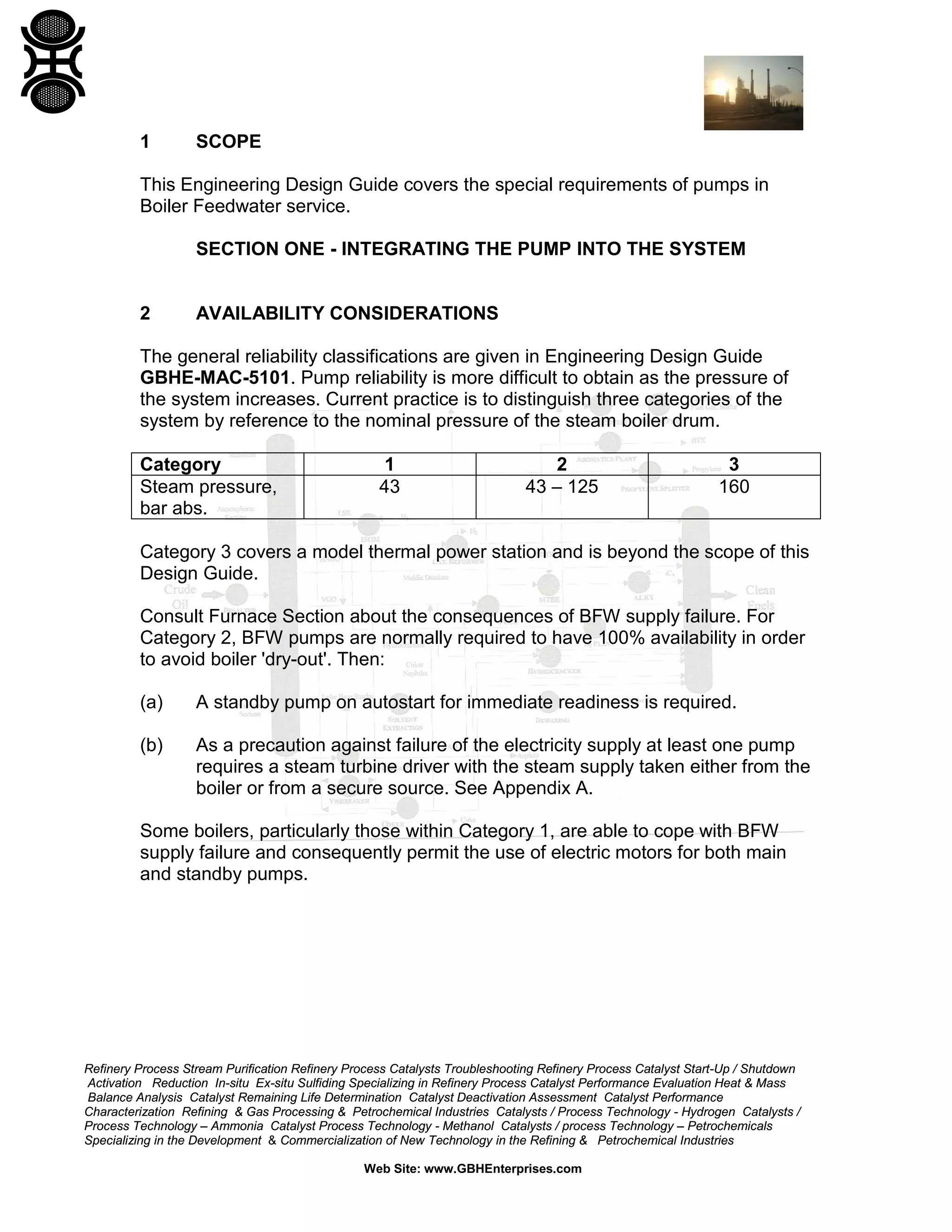 Boiler Feedwater Pumps | PDF