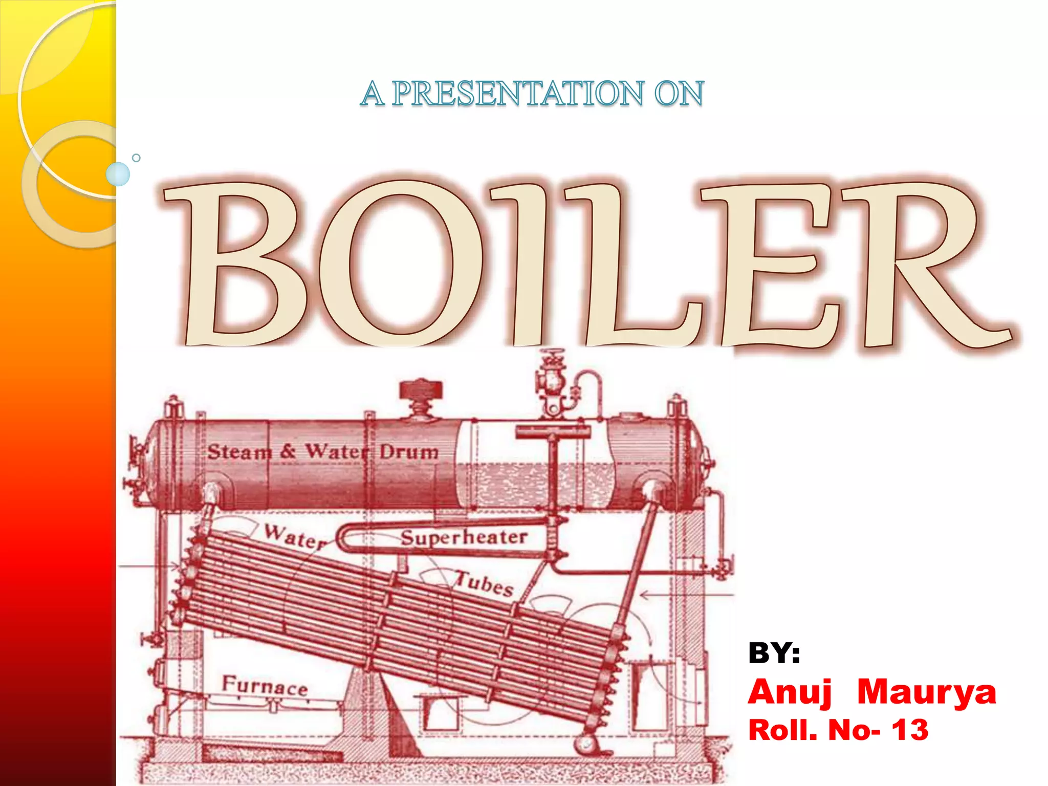 A complete presentation on Boiler. | PPTX