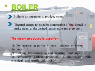 A complete presentation on Boiler. | PPTX
