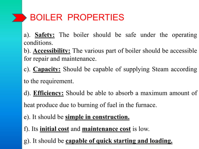 A complete presentation on Boiler. | PPTX | Chemistry | Science