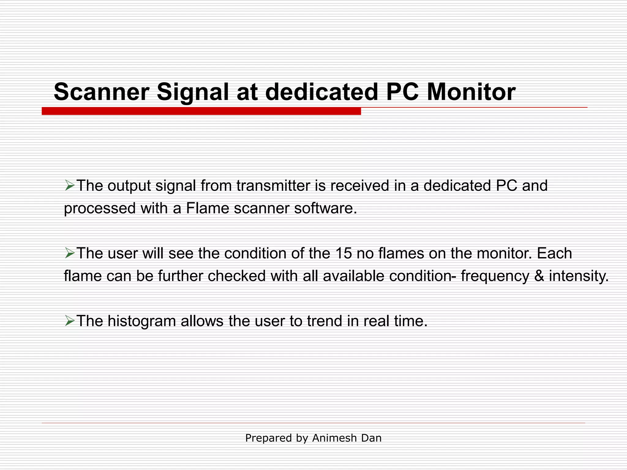 Boiler flame scanner retrofitting | PPSX
