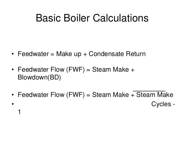 Boiler – fundamentals and best practices