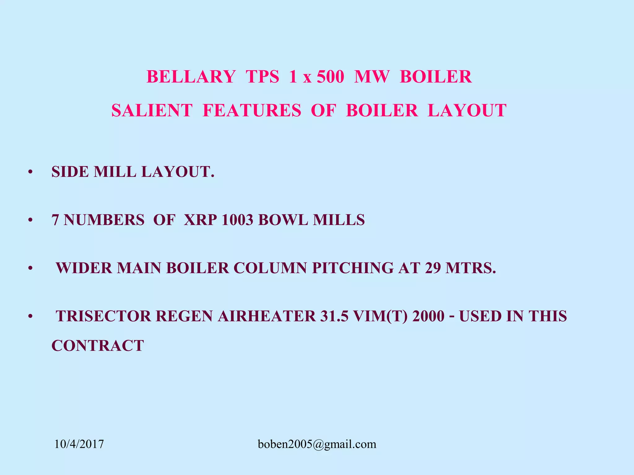 Boiler layout engineering | PPT