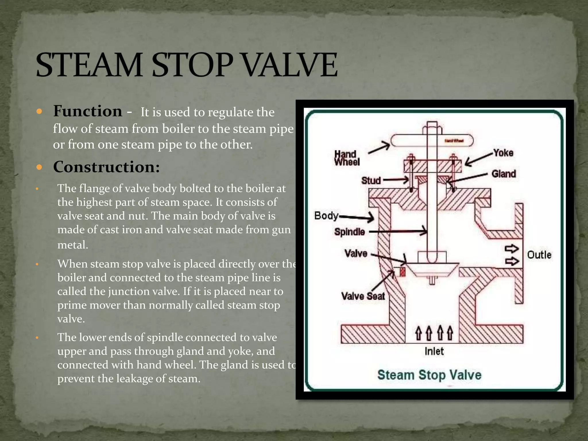 BOILER MOUNTING & ACCESSORIES PPT | PPTX