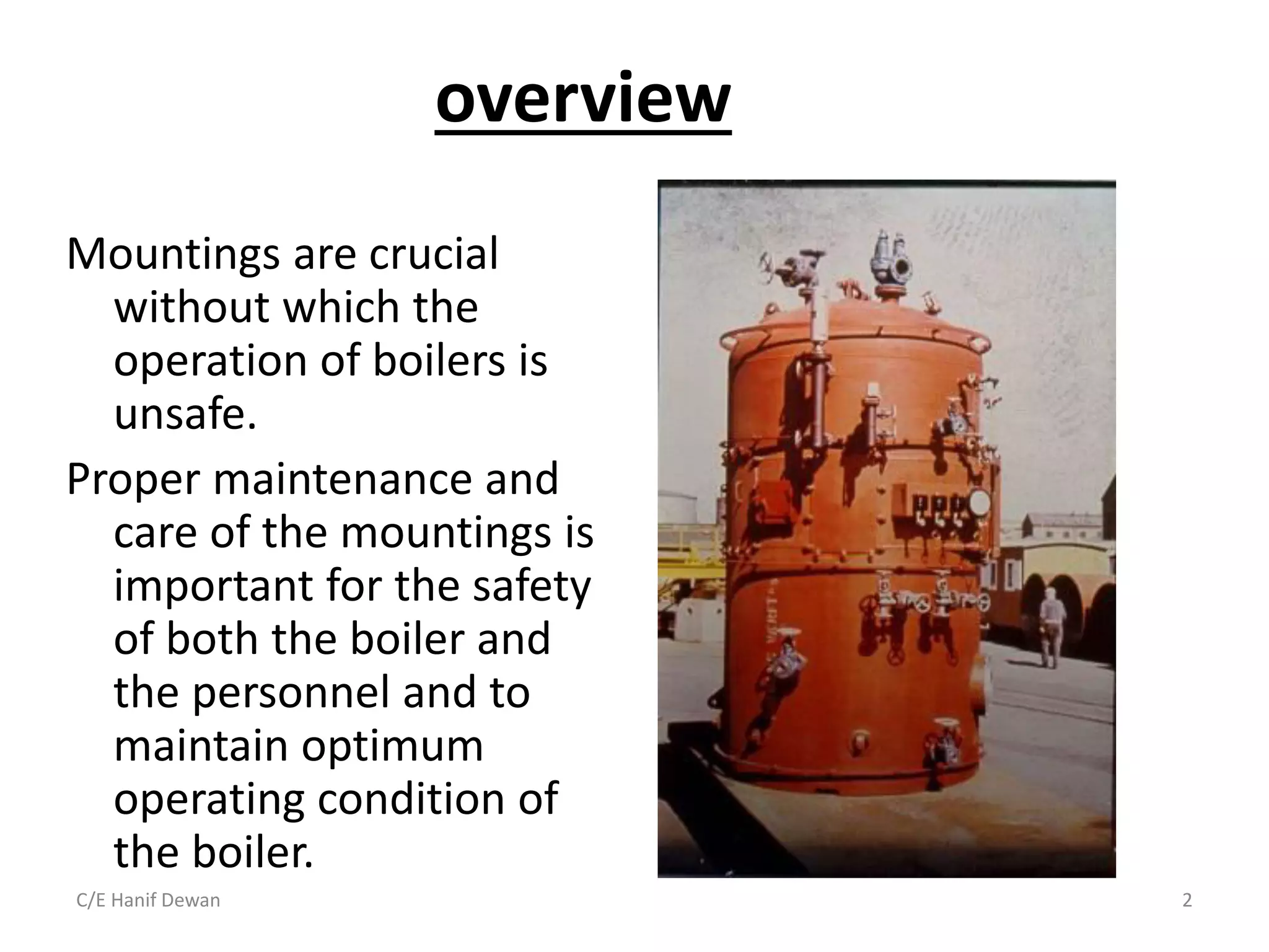 Boiler Mountings | PDF