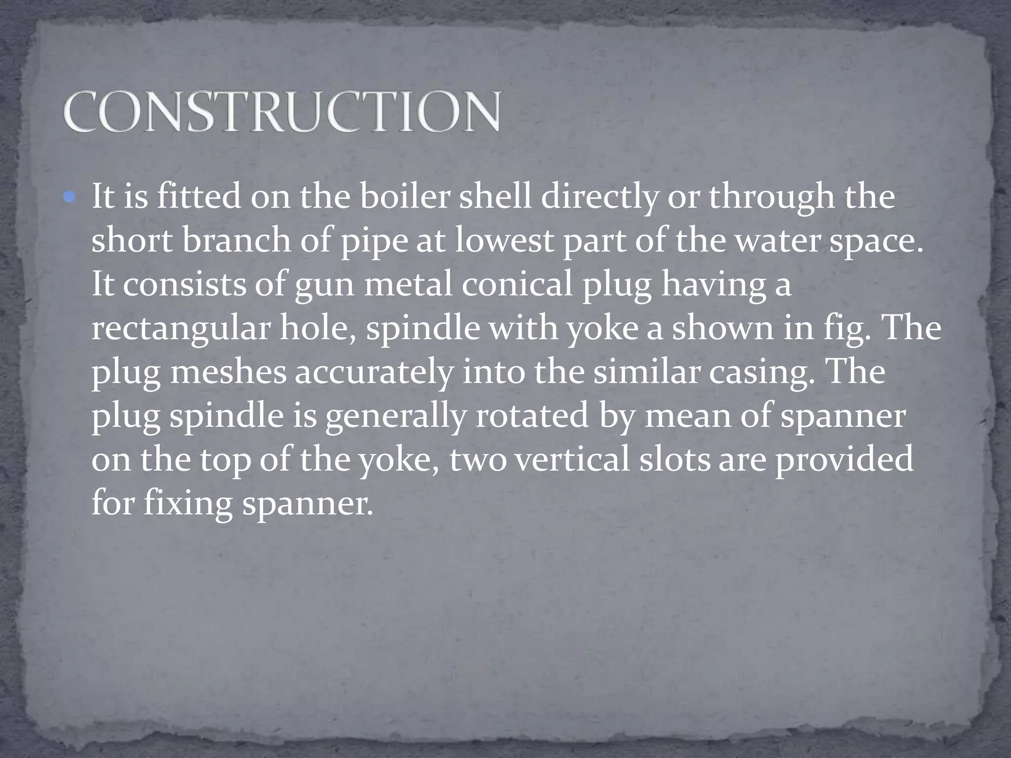 Boiler mountings & accessories | PPTX