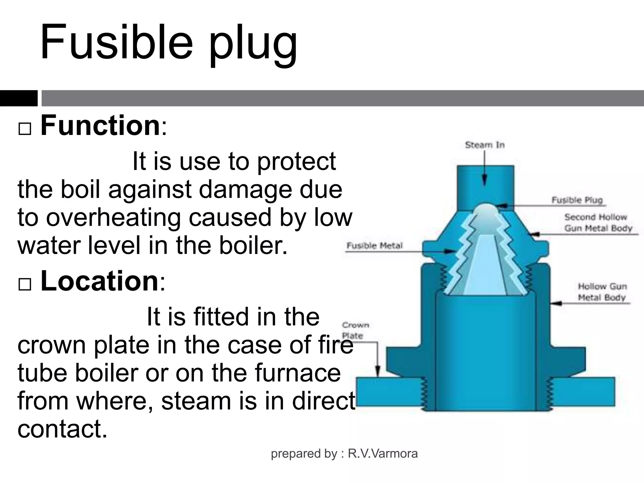 Boiler mountings and accessories | PPTX