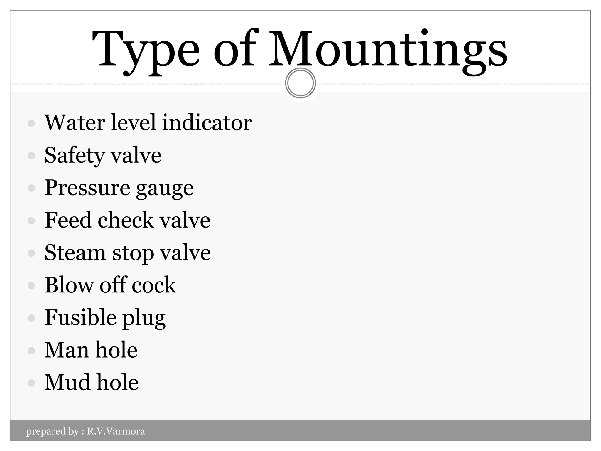Boiler mountings and accessories | PPTX