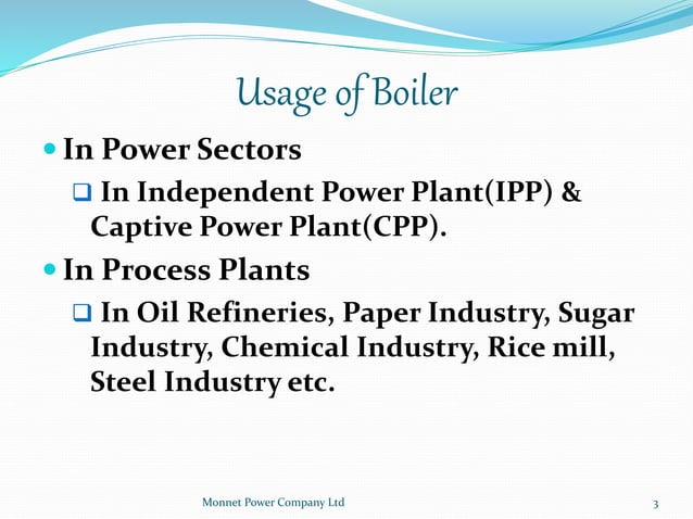 A Brief Introduction to Boilers | PPTX | Home Appliances | Home & Garden