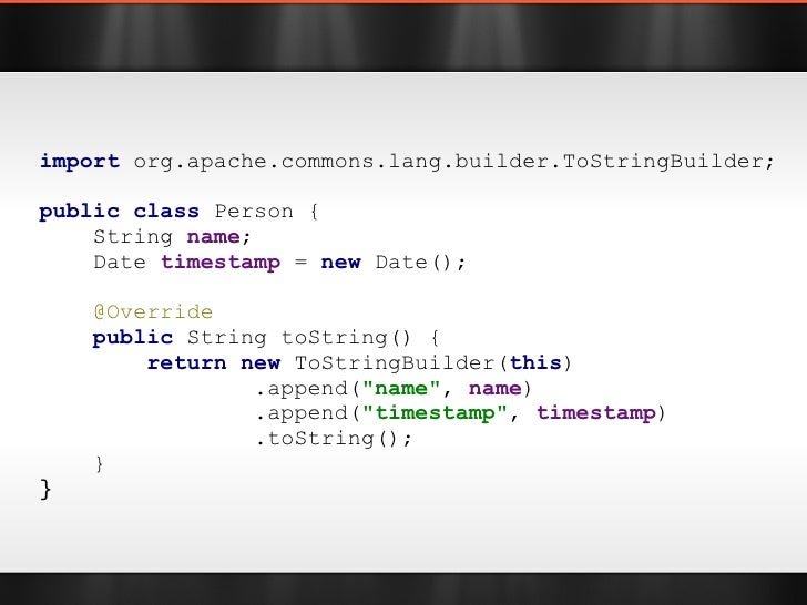 Java Boilerplate Busters