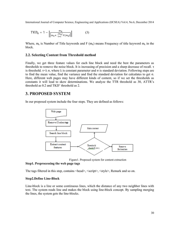 Boilerplate removal and content | PDF | Web Design and HTML | Internet