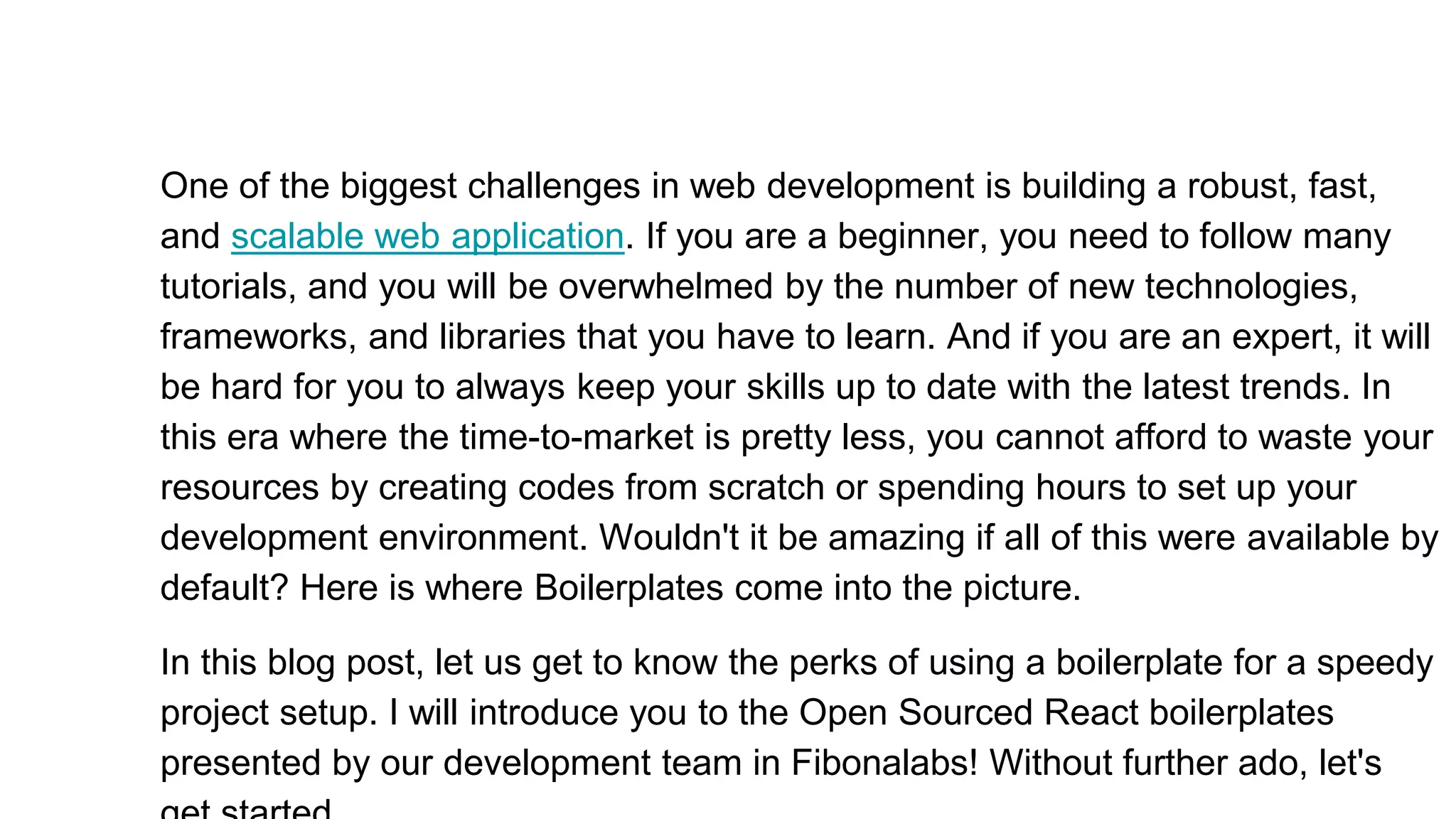 Boilerplates: Step up your Web Development Process | PPTX