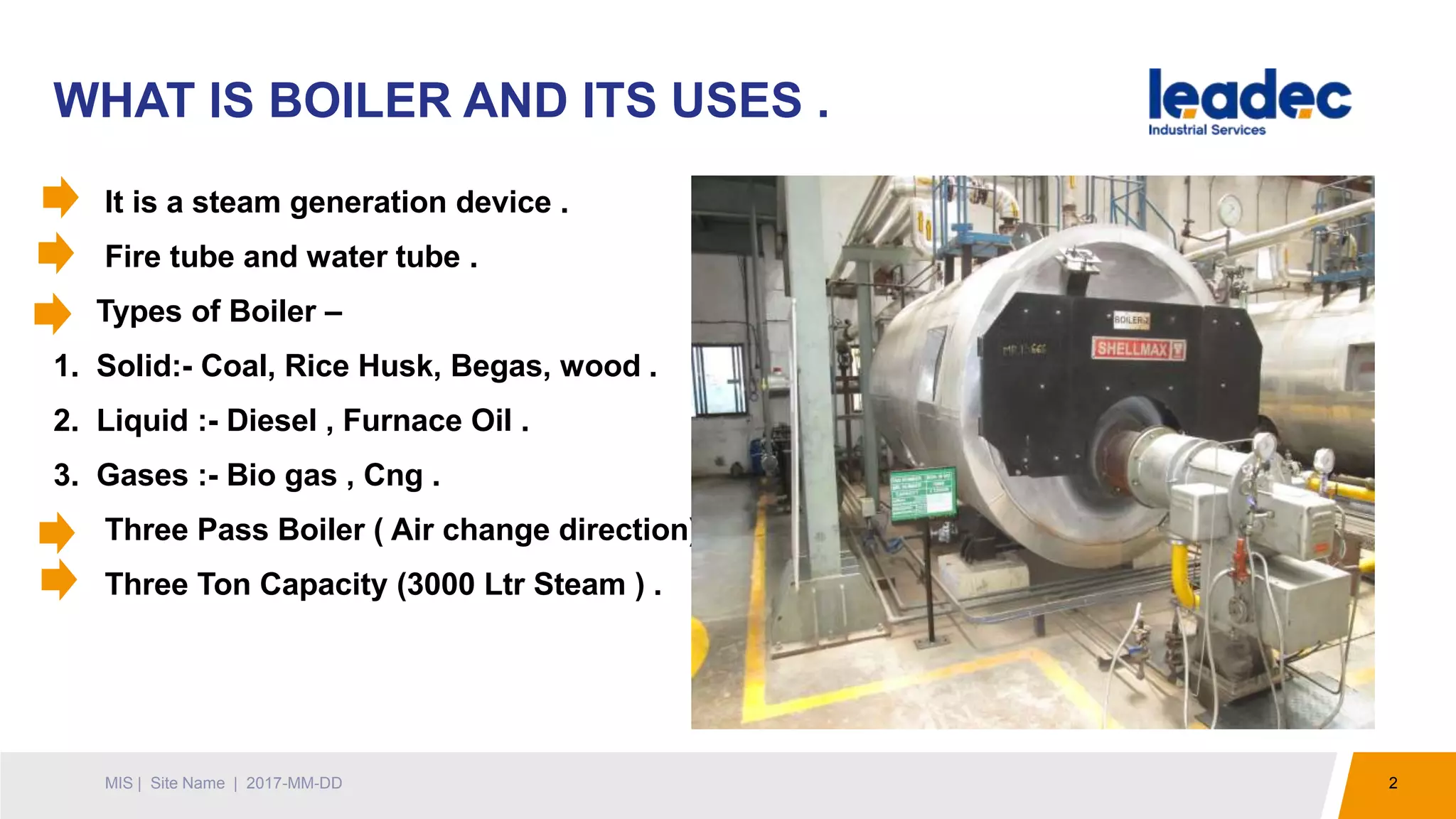 Boiler ppt | PPTX