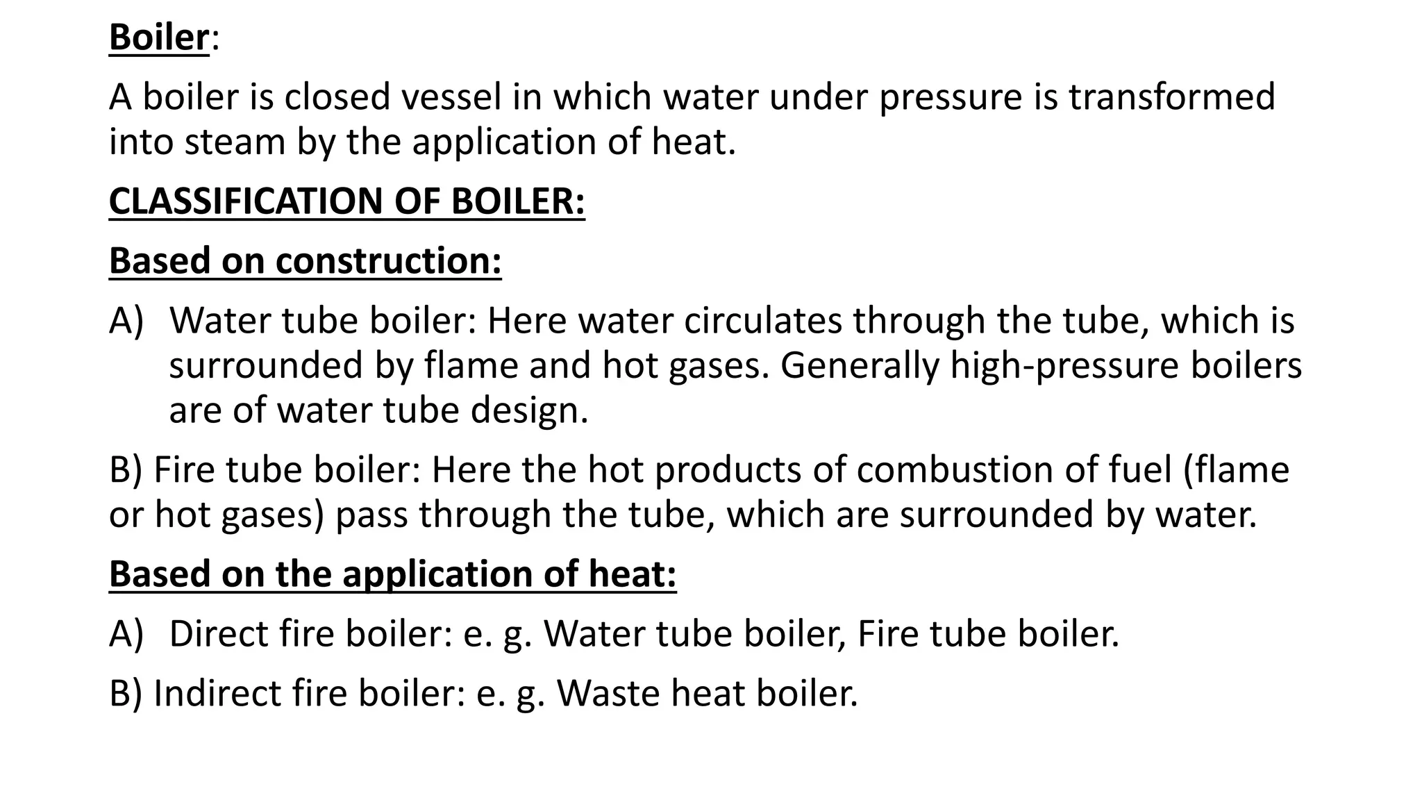Boiler presentation by Sajal | PPTX