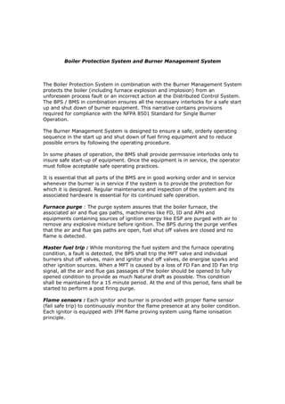Boiler purge | PDF