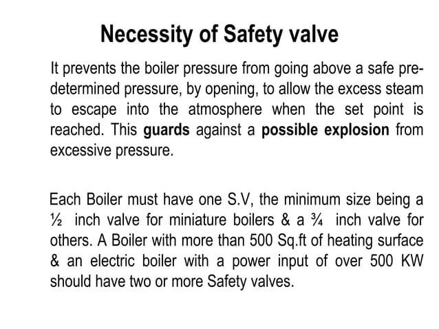 Boiler safety | PPT