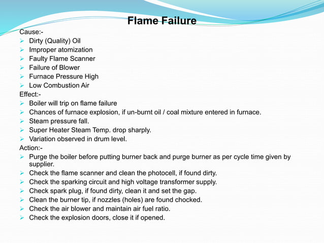 Boiler safety protection | PPTX