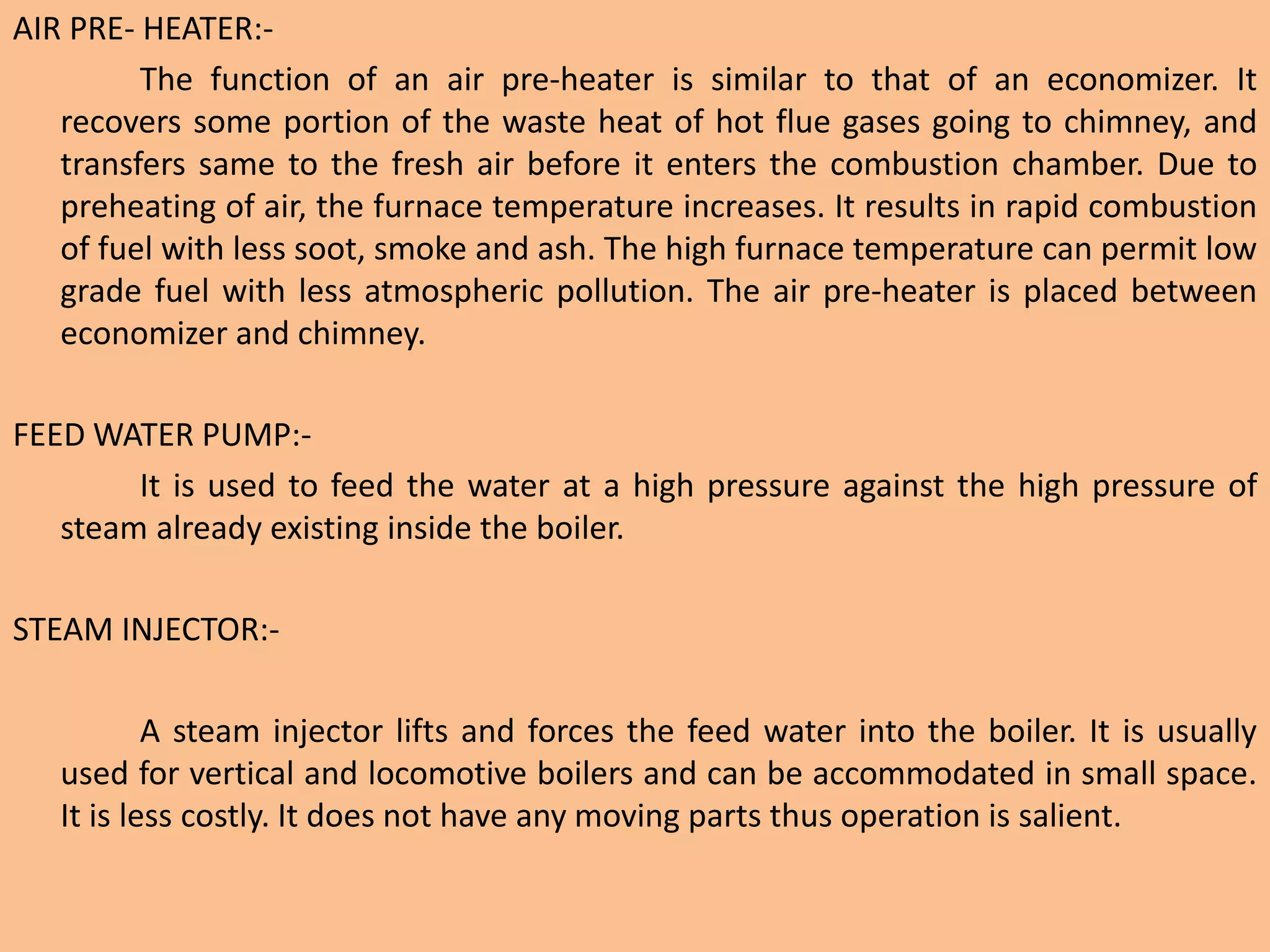 Boilers ppt (energy conversion) | PPT