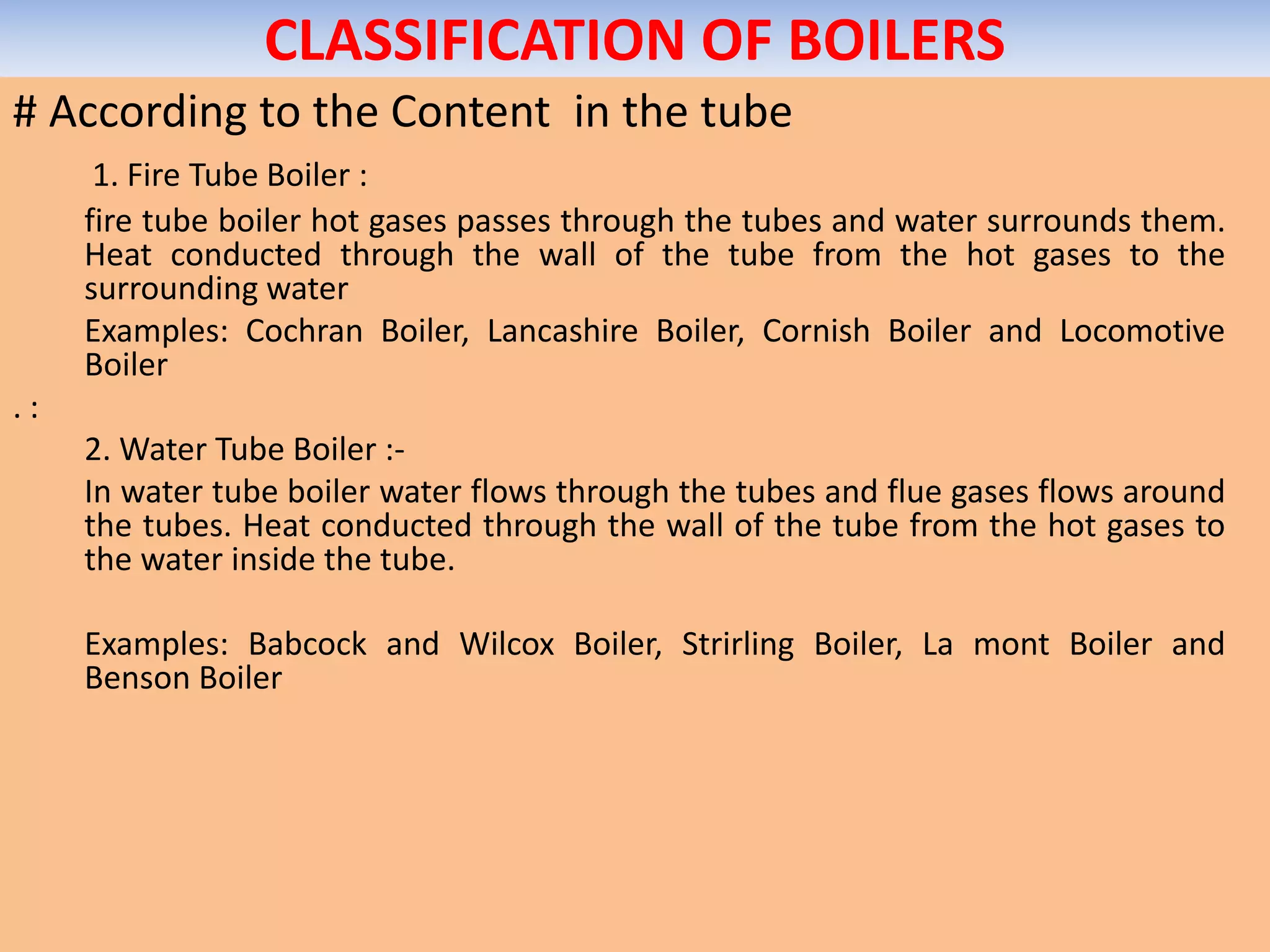 Boilers ppt (energy conversion) | PPT | Chemistry | Science