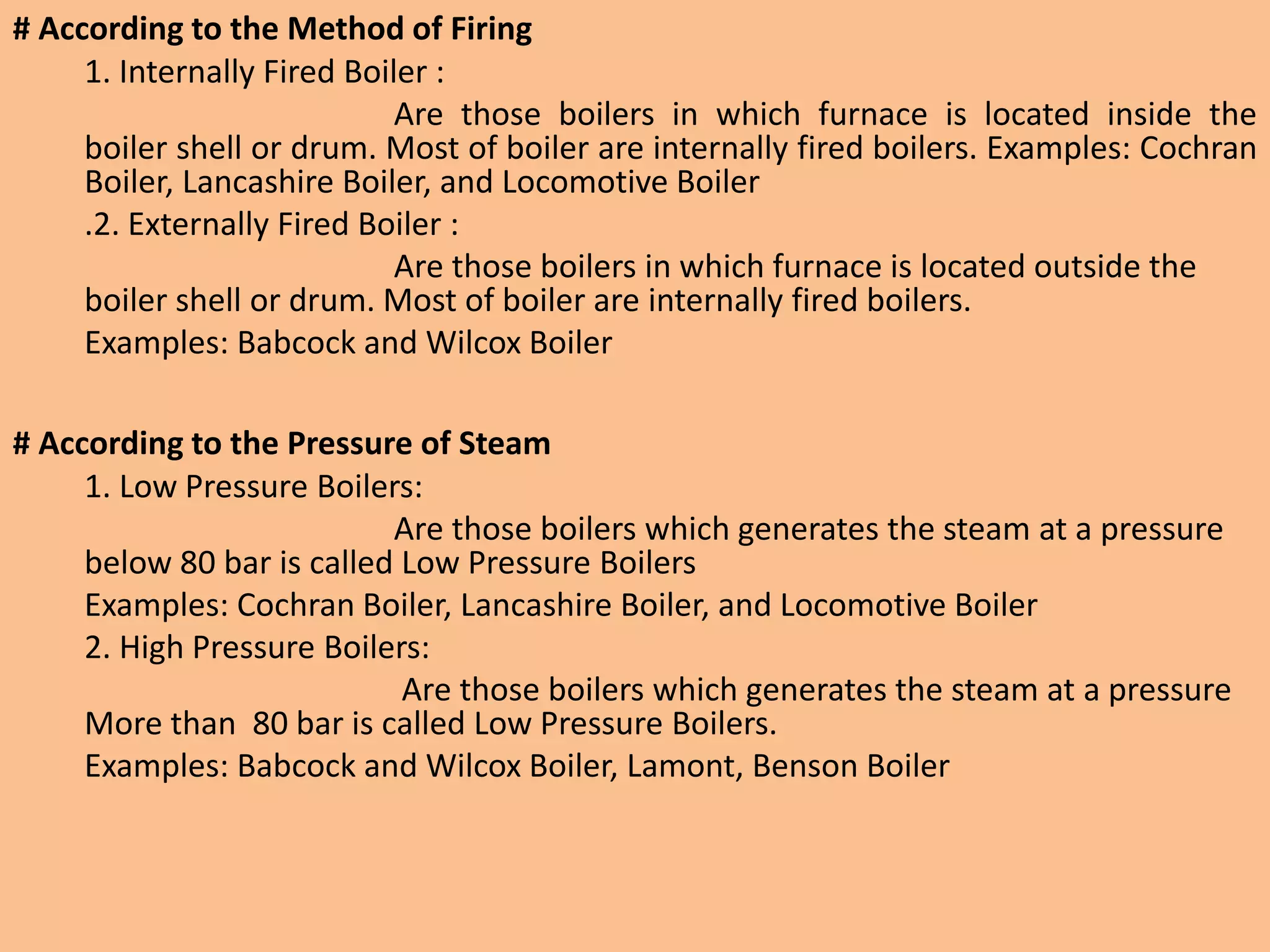 Boilers ppt (energy conversion) | PPT
