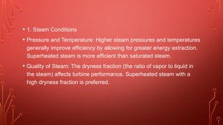 Boiler & Steam Turbine system. operation and maintenance | PPTX