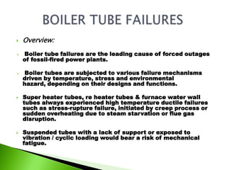 Boiler turbe failores | PPTX