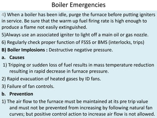 boiler turbine emergency | PPTX