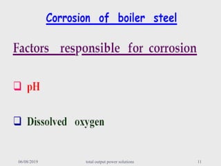 Boiler Water Chemistry for Large PF Fired Boilers in TPS. | PDF