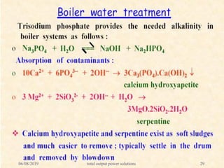 Boiler Water Chemistry for Large PF Fired Boilers in TPS. | PDF