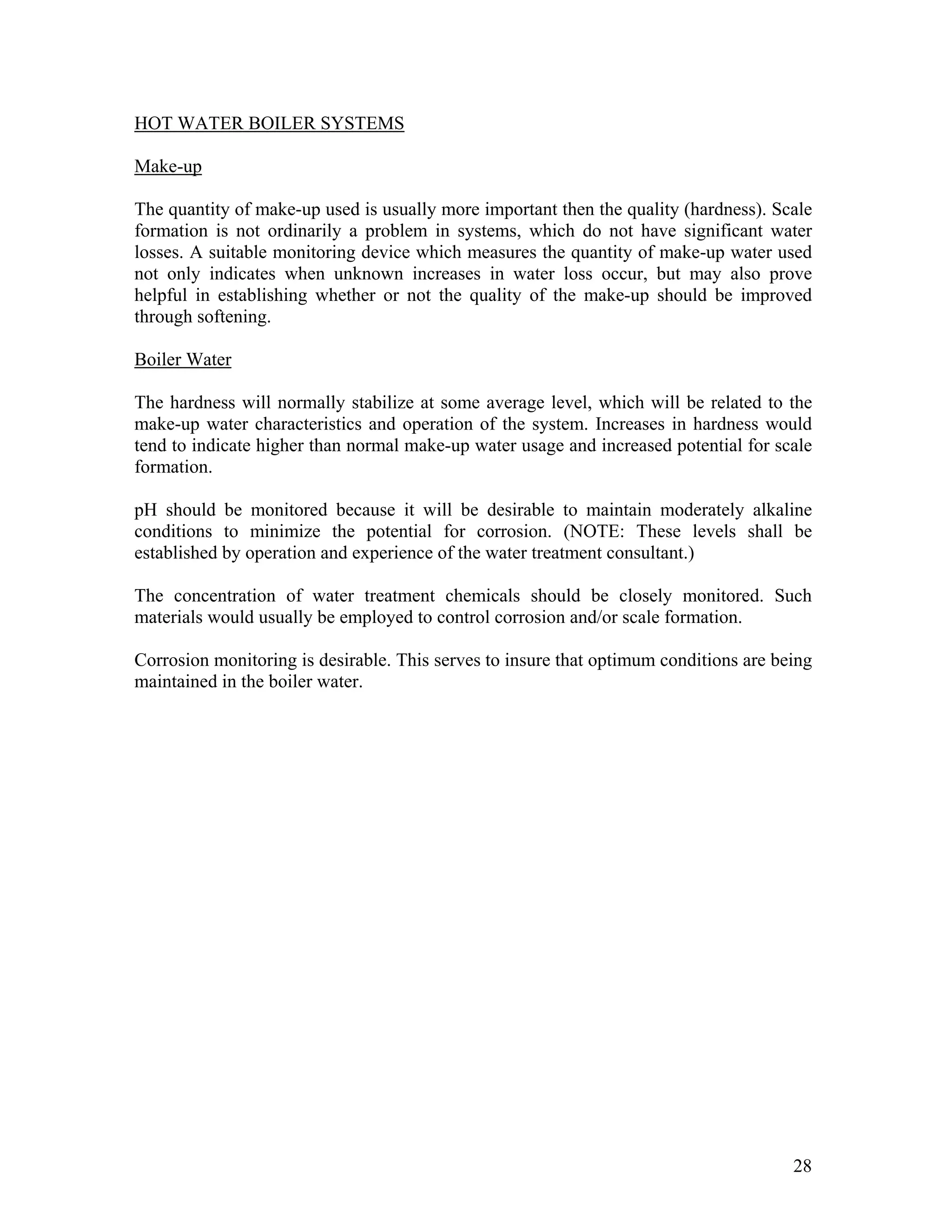 Boiler water quality requirements abma | PDF