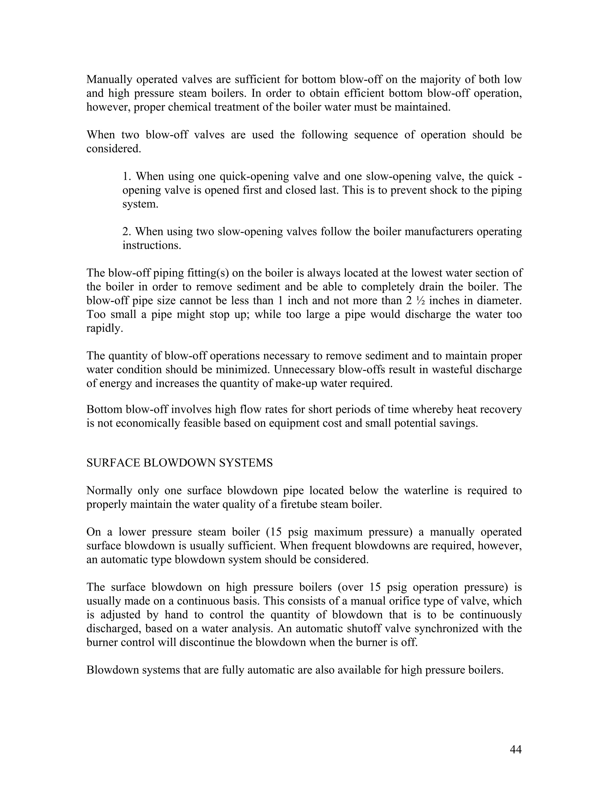 Boiler water quality requirements abma | PDF