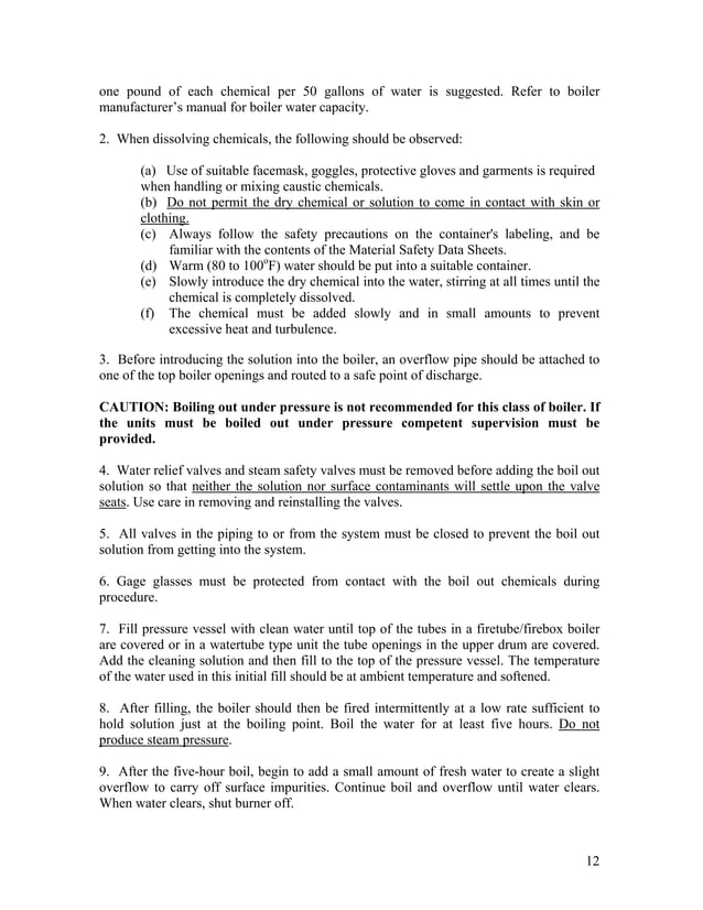 Boiler water quality requirements abma | PDF | Home Improvement | Home ...