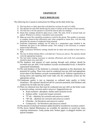 Boiler water quality requirements abma | PDF