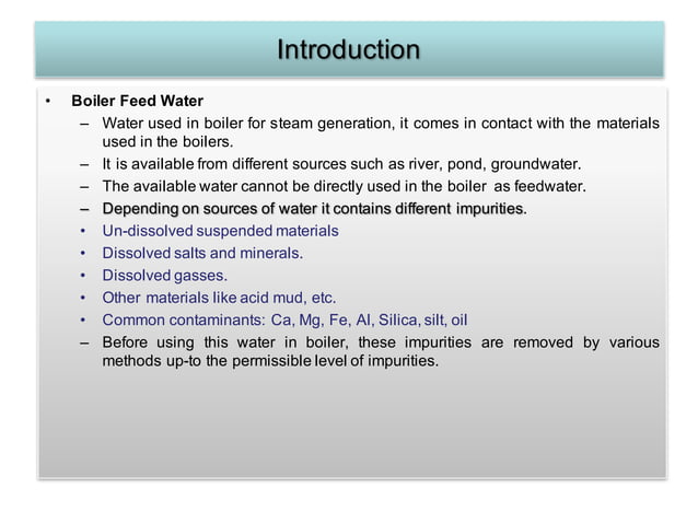 Boiler Water Treatment | PDF