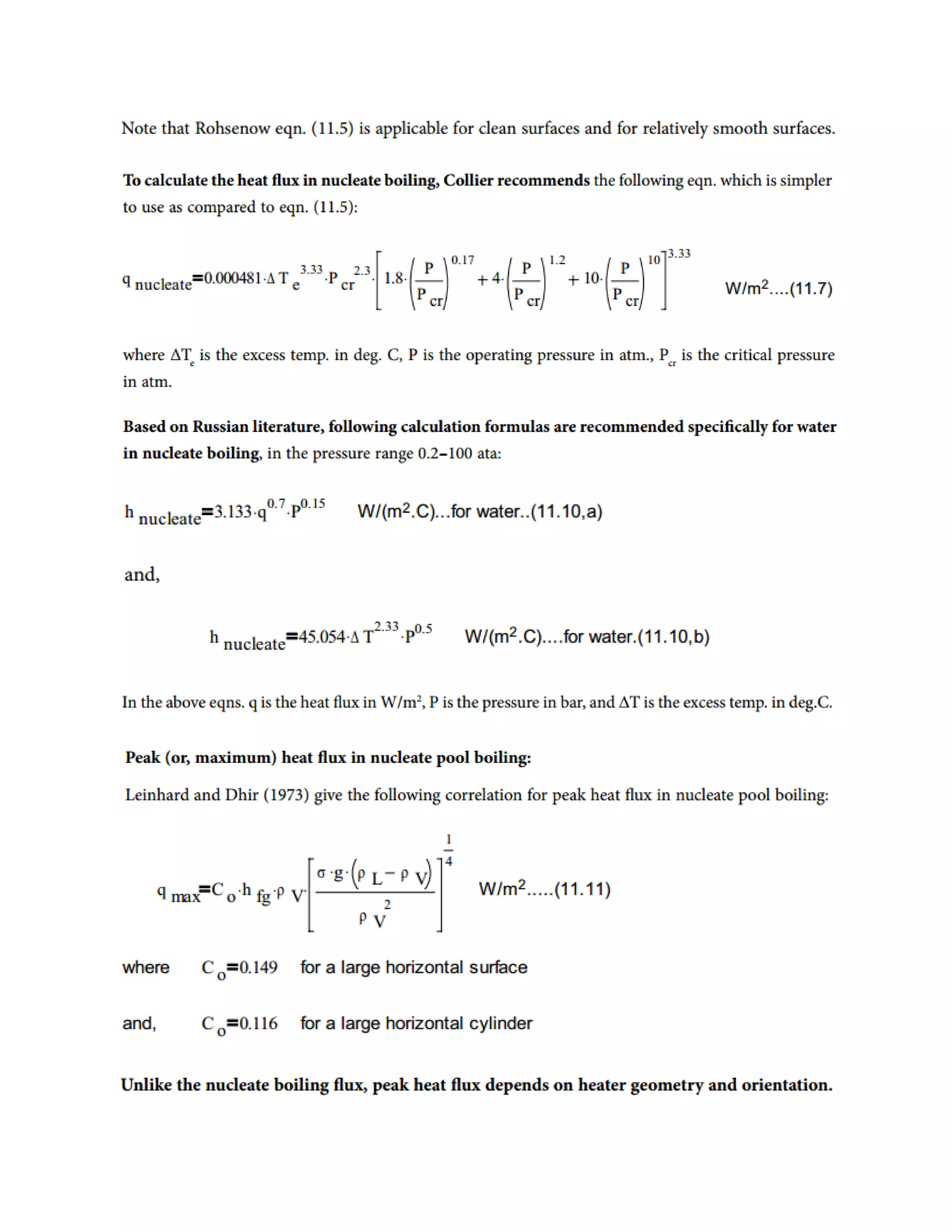 Boiling and Condensation heat transfer -- EES Functions and Procedures ...